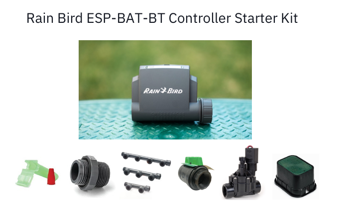 Rain Bird ESP-BAT 2 Station Starter Kit – Water & Landscape Solutions